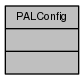 ChibiOS: PALConfig Struct Reference